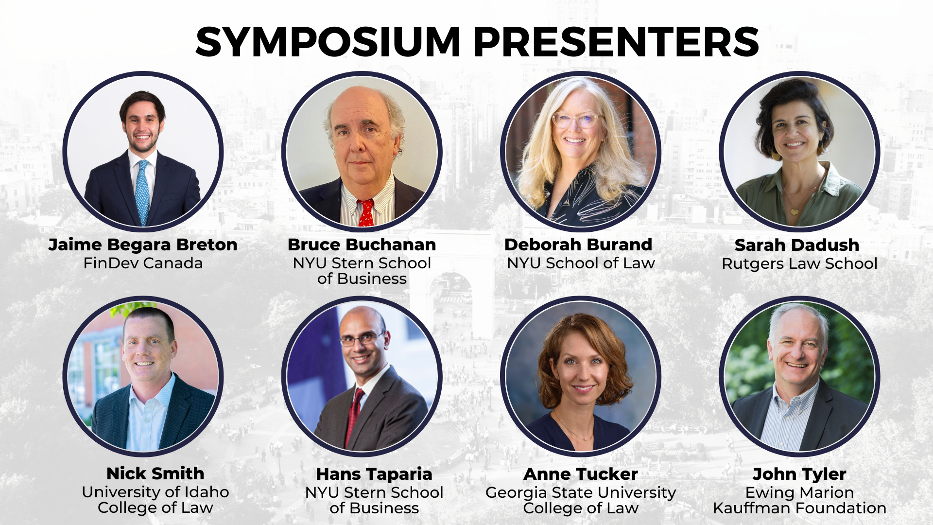 Symposium on Legal Issues in Social Entrepreneurship, Impact Investing ...