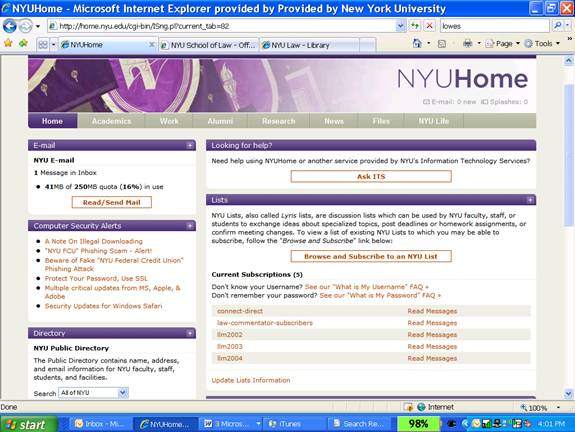 Technology, Software, and Support | NYU School of Law