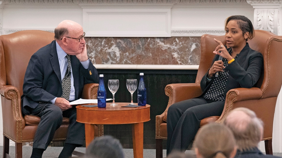 In Abrams Lecture, Massachusetts AG Andrea Joy Campbell recalls unusual ...